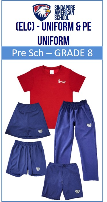 Unisex (ELC Uniform) – Singapore American School Ltd.